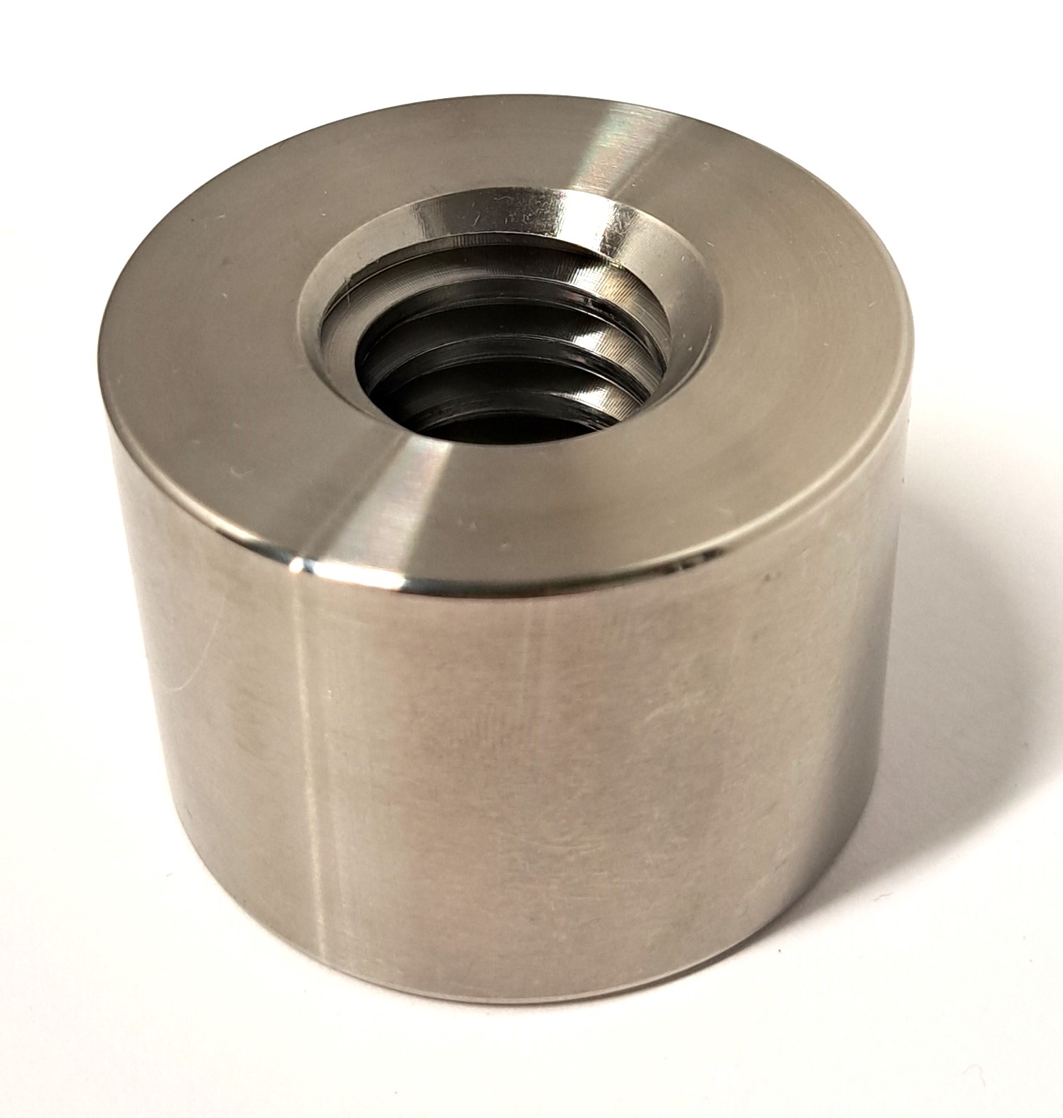 Trapezoidal Round nuts 32x6 Right hand Stainless steel 316 - Trapezoidal Acme Thread Webshop ...